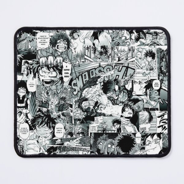 "My Hero Academia Deku Manga Collage" Mouse Pad for Sale by etsymerch ...