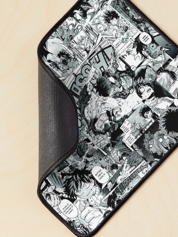 "My Hero Academia Deku Manga Collage" Mouse Pad for Sale by etsymerch ...