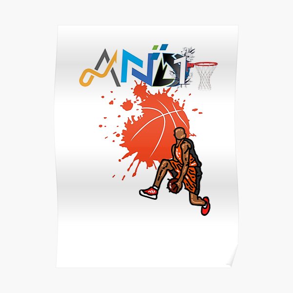 "And1 basketball" Poster for Sale by Elegantdsg | Redbubble