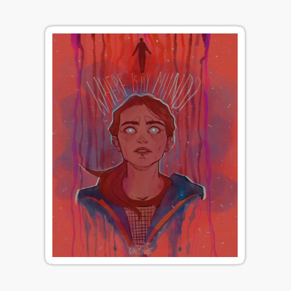 "Max Mayfield stranger things" Sticker for Sale by chrisfroot | Redbubble