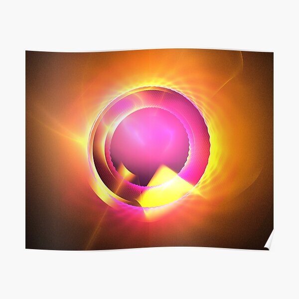 "Sunrise Orb" Poster for Sale by KimSyOk | Redbubble