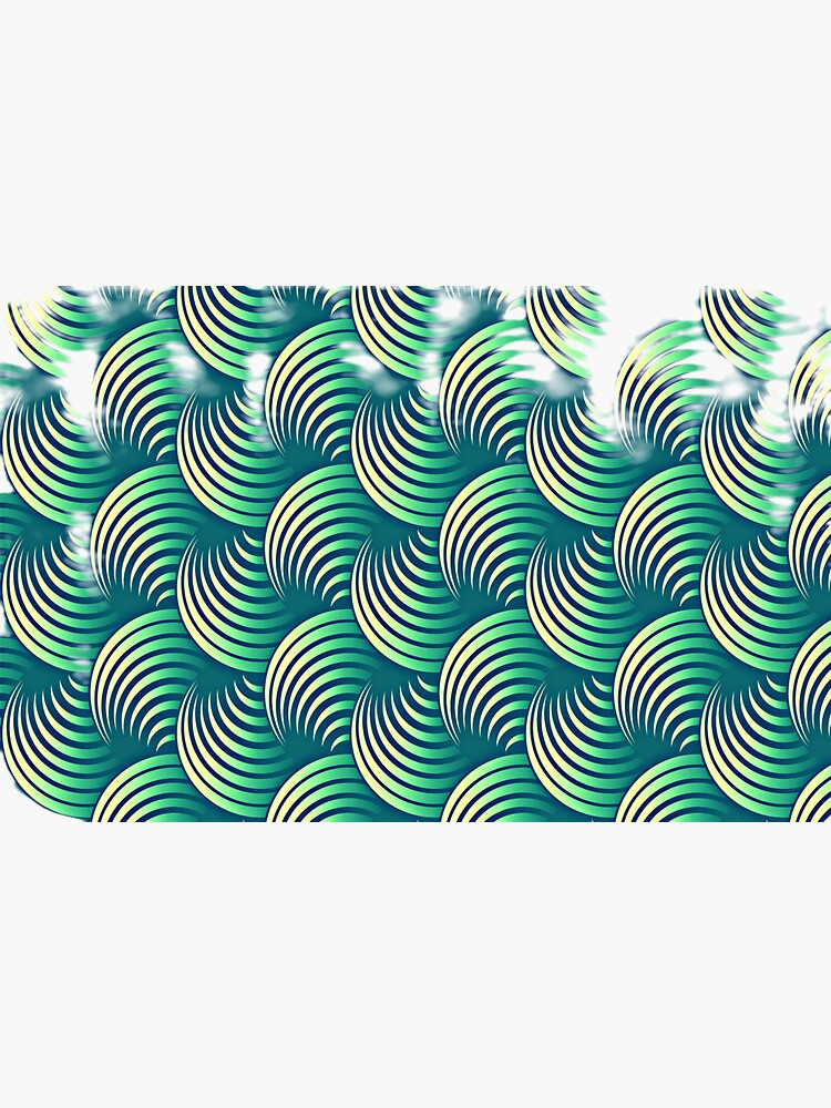 "Illusion / optical illusion " Sticker for Sale by Constructive27 ...