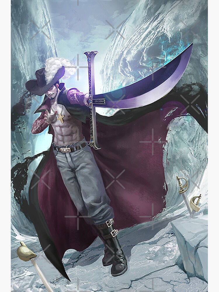 "one piece mihawk" Sticker for Sale by Youssefn48 | Redbubble