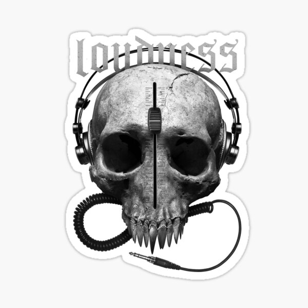 "Evil skull " Sticker for Sale by Aleh-Zet | Redbubble