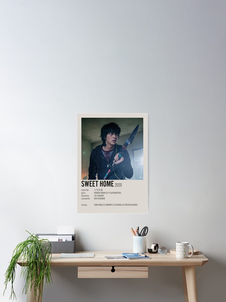 "sweet home poster" Poster for Sale by carloyoung | Redbubble