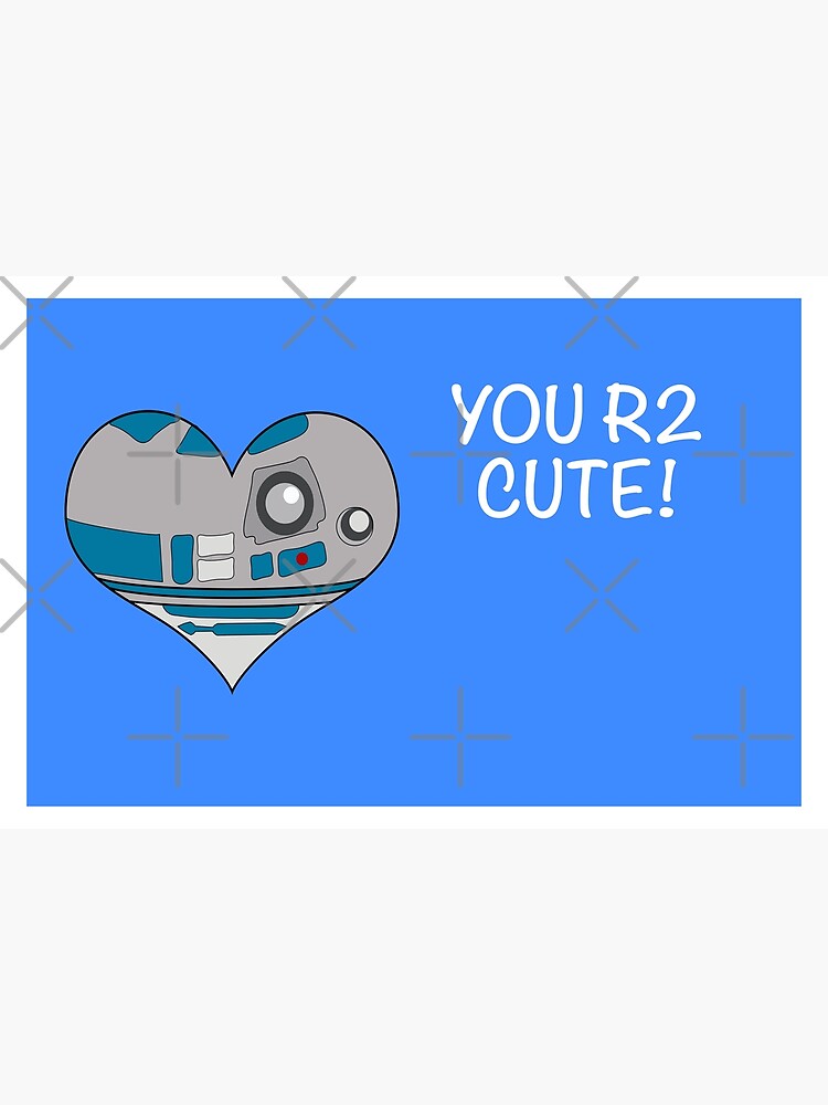 "You R2 Cute" Poster for Sale by MalteseArtist | Redbubble