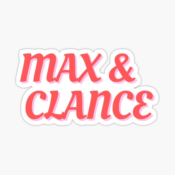 "Max and Clance " Sticker for Sale by Hooch32 | Redbubble