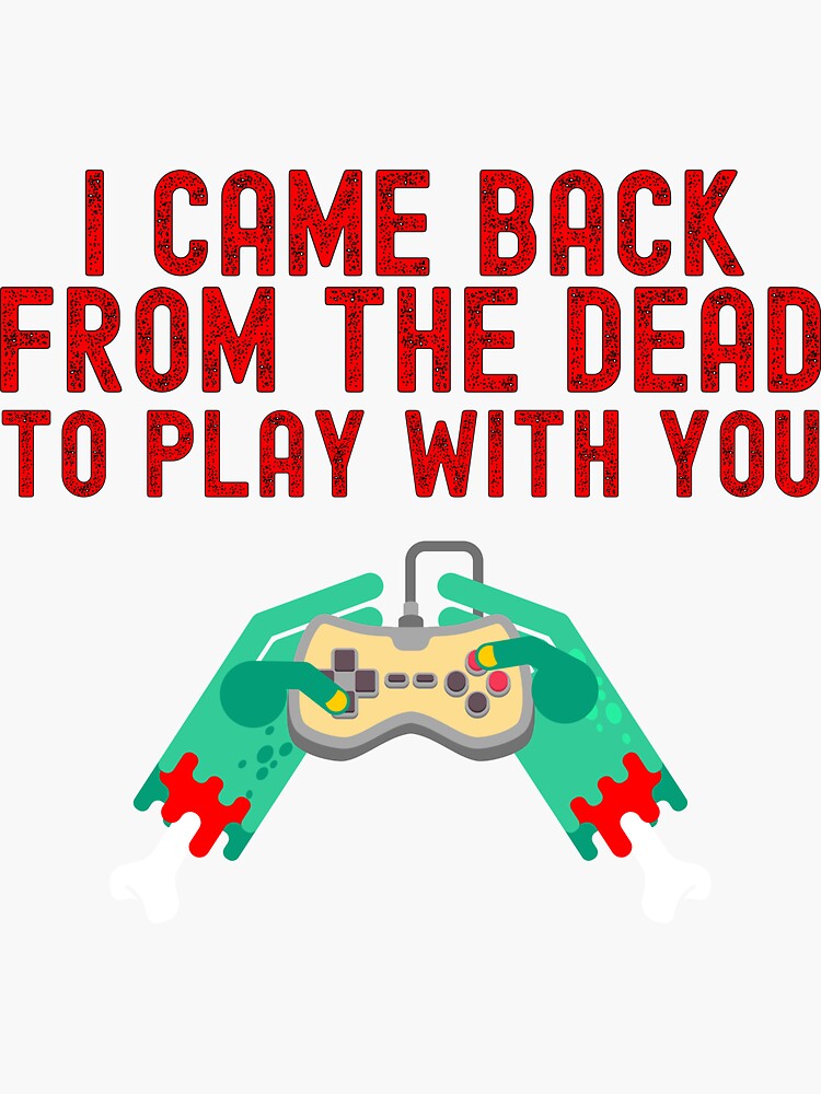 "Halloween Gamer Spooktober 2022 design" Sticker for Sale by to-esu ...