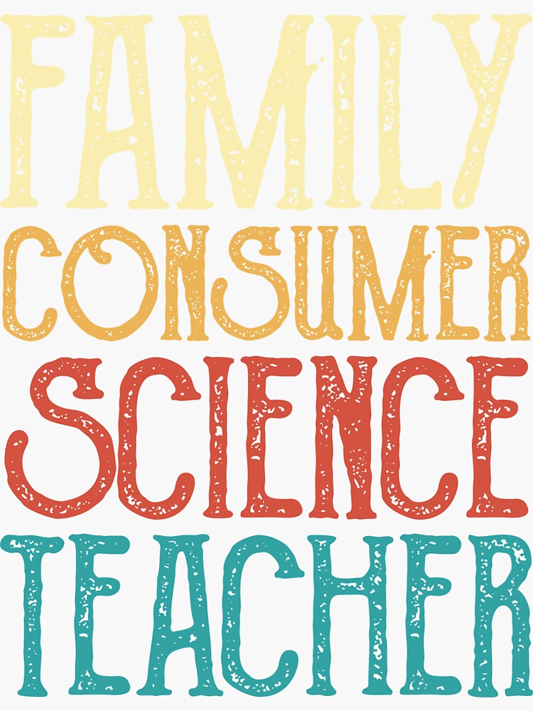 "Family and Consumer Science Facs Teacher Vintage Back To School ...