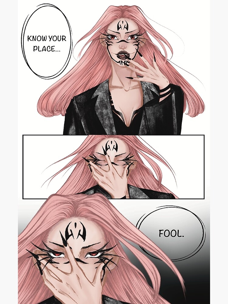 "Jujutsu Kaisen Female Sukuna (Coloured Version)" Poster for Sale by ...