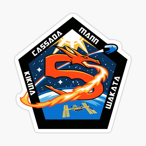"SpaceX Crew-5 Patch" Sticker for Sale by moontwist | Redbubble