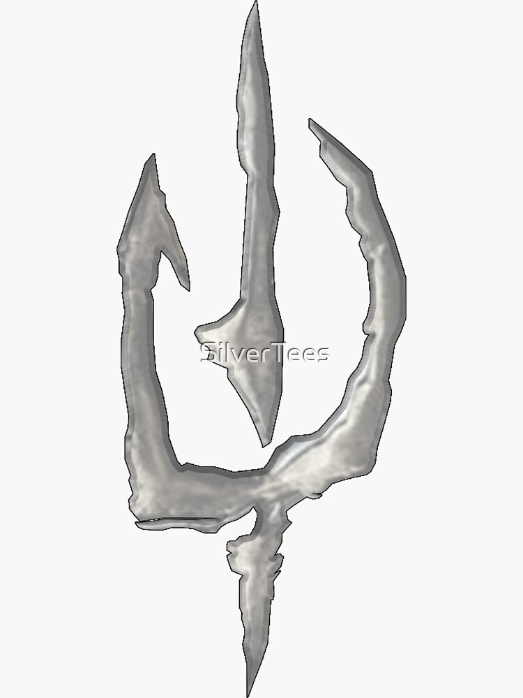 "Sauron Symbol - Rings Of Power" Sticker for Sale by SilverTees | Redbubble