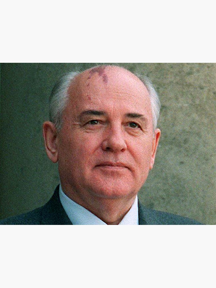 "Soviet politician Mikhail Gorbachev" Sticker for Sale by bla47 | Redbubble