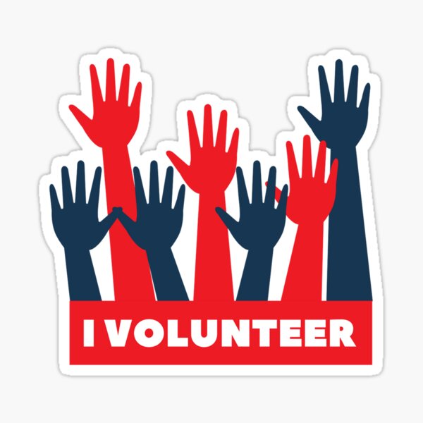 " Hands Volunteers Group " Sticker for Sale by karimbadawy24 | Redbubble
