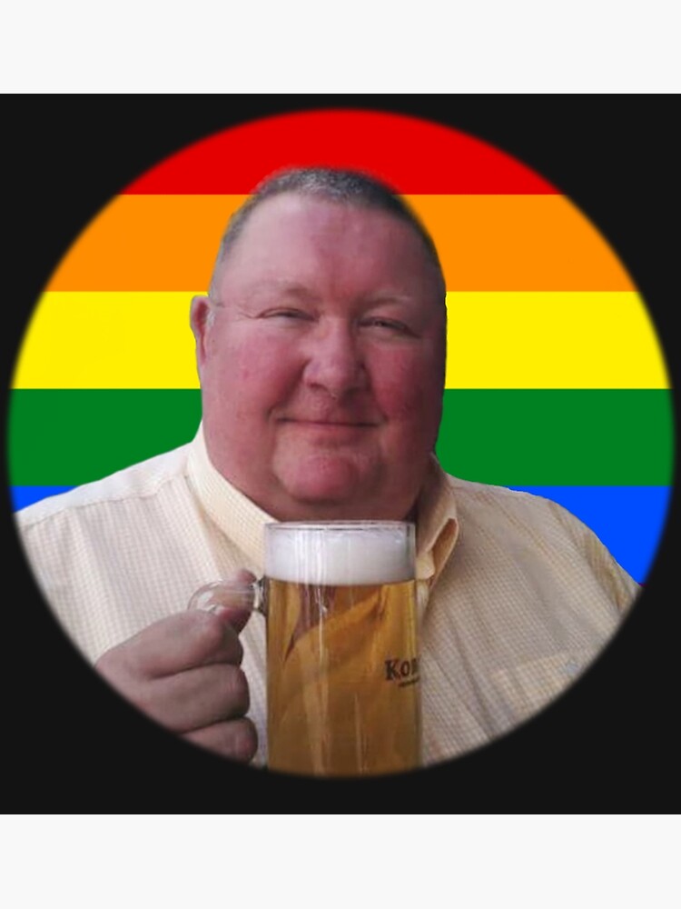 "Barry, 63 Gay Pride Flag" Poster for Sale by AutomatedAkagi | Redbubble