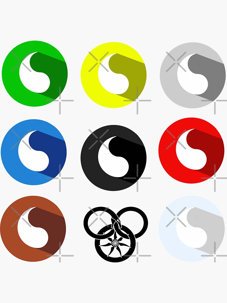 "Aes Sedai sticker pack Wheel or time" Sticker for Sale by ...
