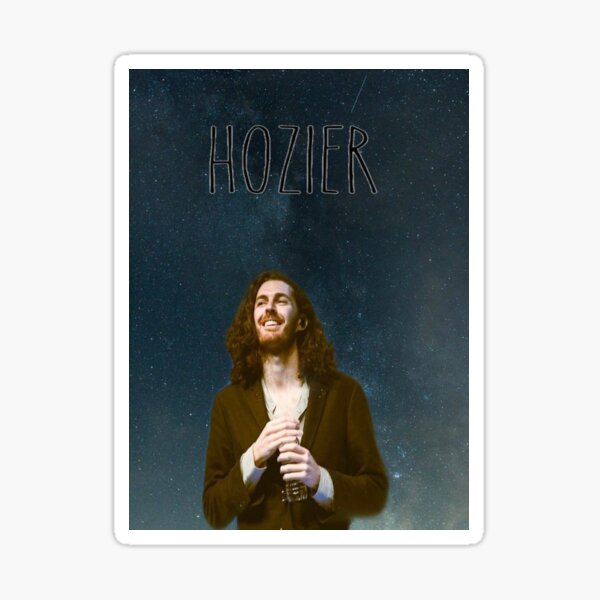 "Hozier" Sticker for Sale by Bryan-shop20 | Redbubble
