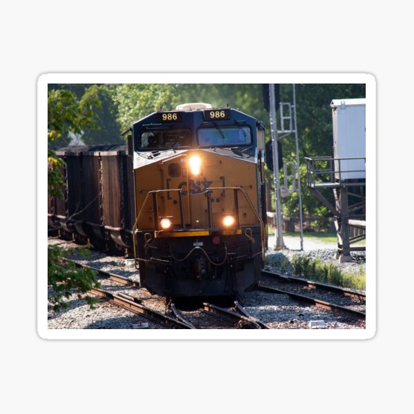 "Csx Train Photography " Sticker for Sale by JS-Photo-Video | Redbubble