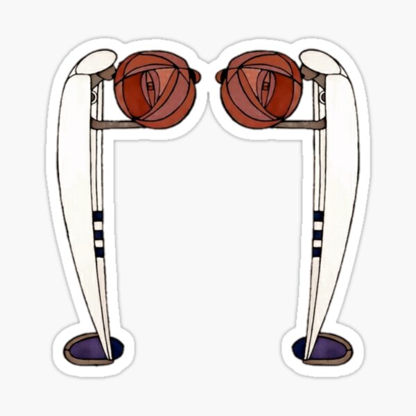 "Charles Rennie Mackintosh rose lady" Sticker for Sale by gstavia ...