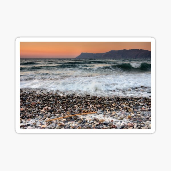 "Kissamos - on the Rocks" Sticker for Sale by Kasia-D | Redbubble