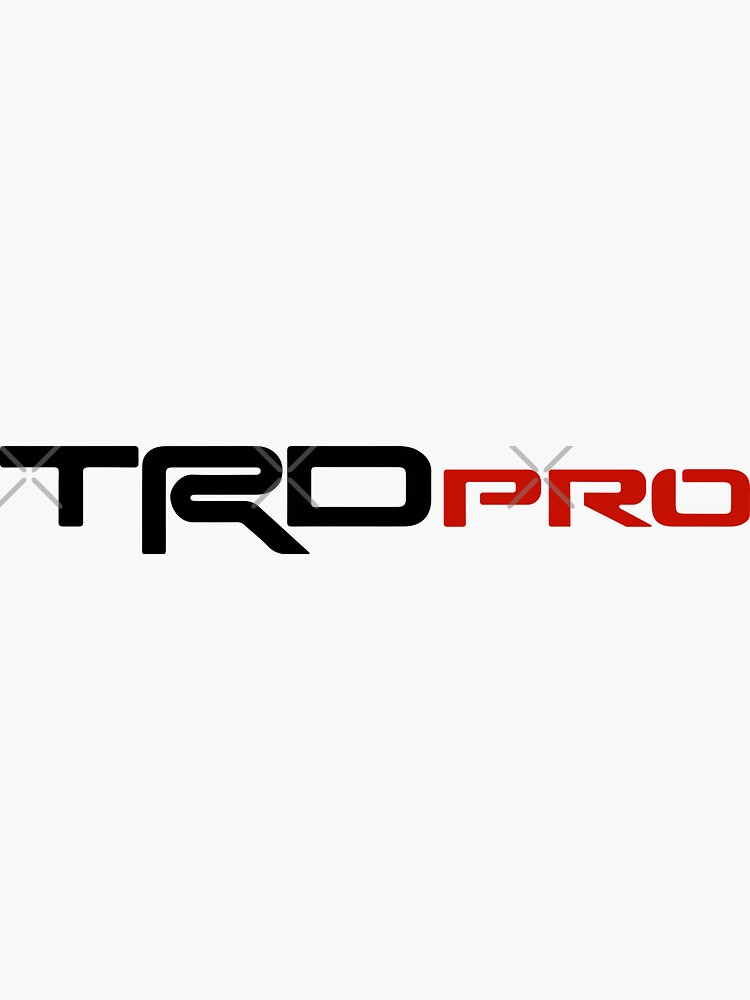 "TRD Pro " Sticker for Sale by JubStore | Redbubble