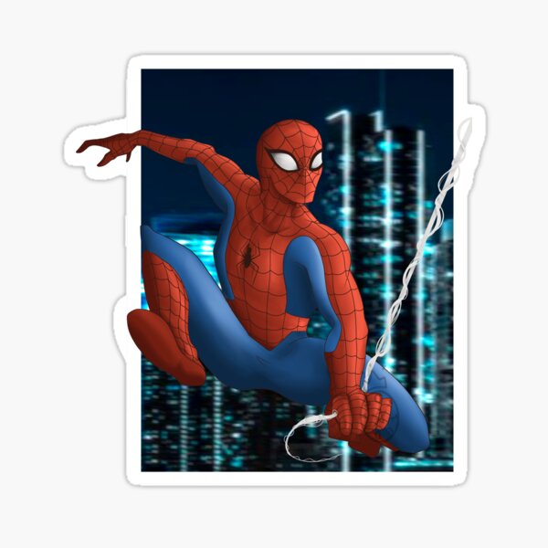 "Webslinger" Sticker for Sale by Ottedian | Redbubble