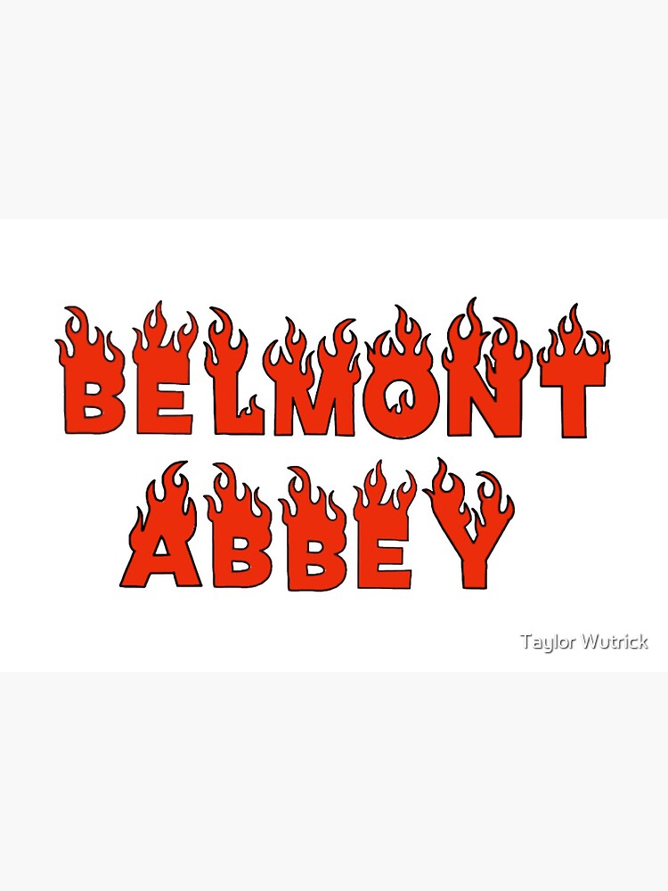 "Belmont Abbey Flames" Art Board Print for Sale by Taylor Wutrick ...