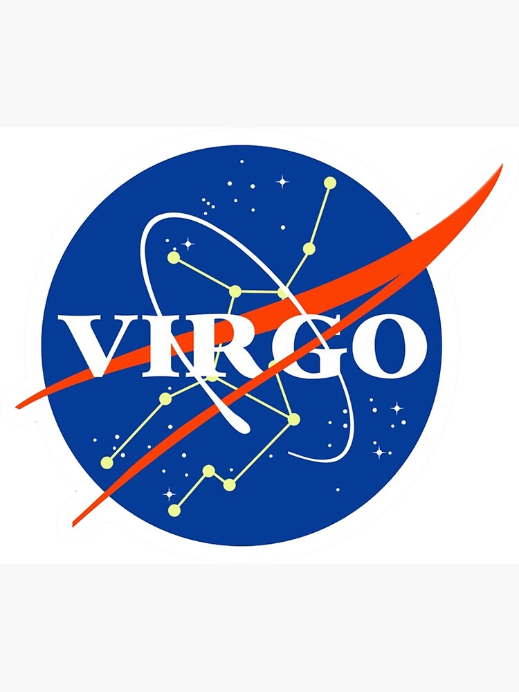 "Virgo Logo" Poster for Sale by Browhiteart | Redbubble