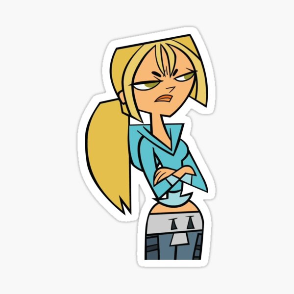 "Bridget - Total Drama " Sticker for Sale by Katari Designs | Redbubble