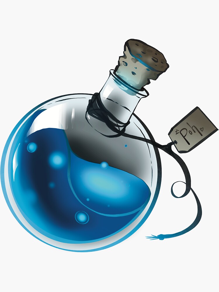 ""Regular" Potion" Sticker for Sale by prince-of-harts | Redbubble