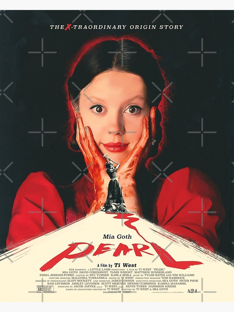 "Pearl A24 movie" Poster for Sale by leealice78 | Redbubble