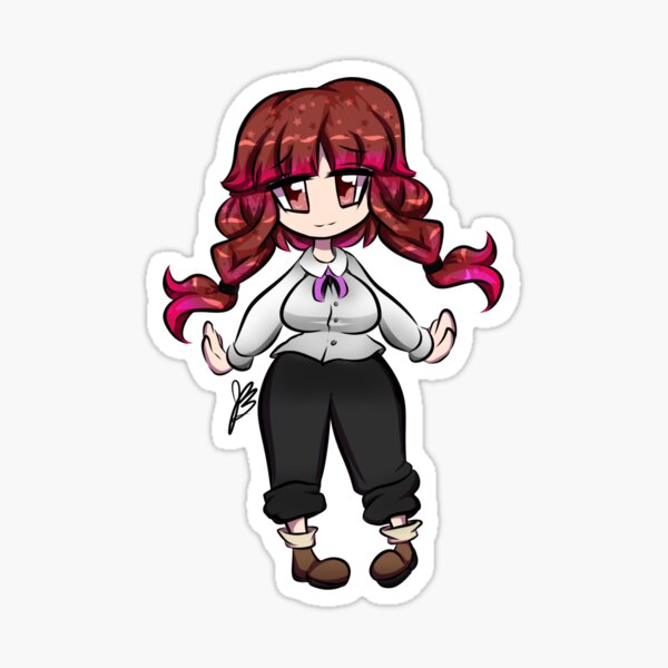 "Chibi Rika (Stage 1)" Sticker for Sale by lotusmicecenter | Redbubble