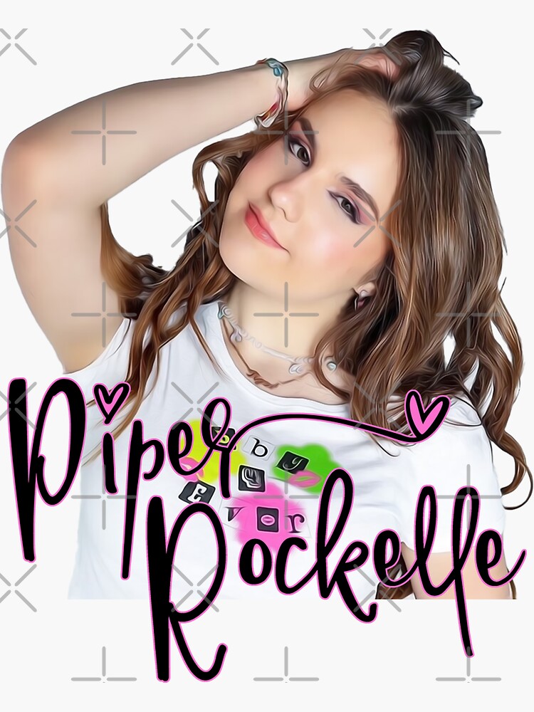 "piper beauty youtuber " Sticker for Sale by Fiedorg | Redbubble