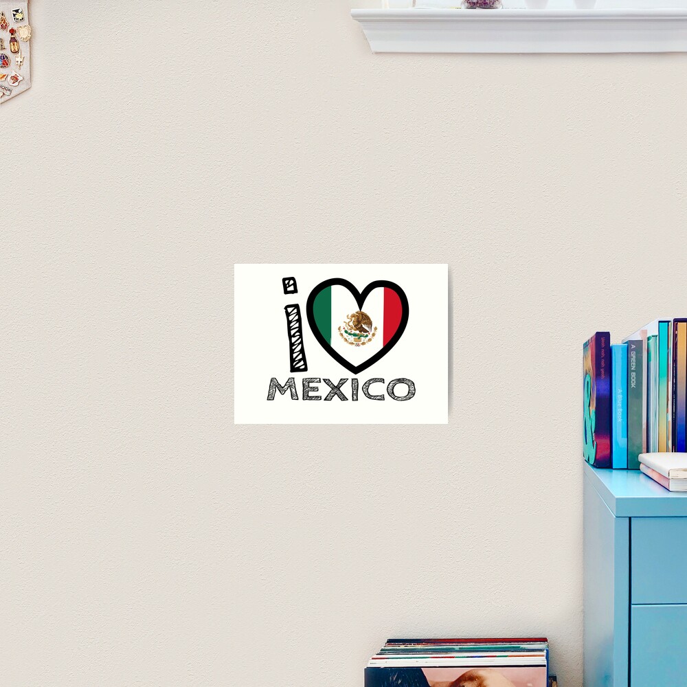 "I love Mexico HD 1" Sticker by Jonaplazas | Redbubble