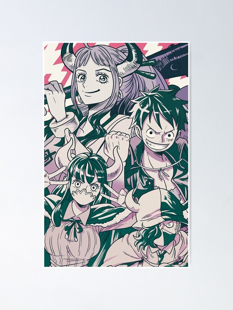 "Wano Crew One Piece" Poster for Sale by Jacqueline4546 | Redbubble