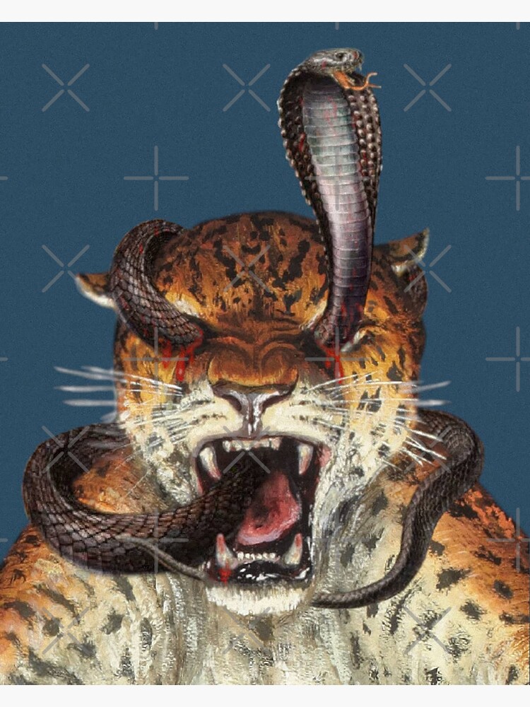 "dark art jaguar snake" Sticker for Sale by Youssefn48 | Redbubble