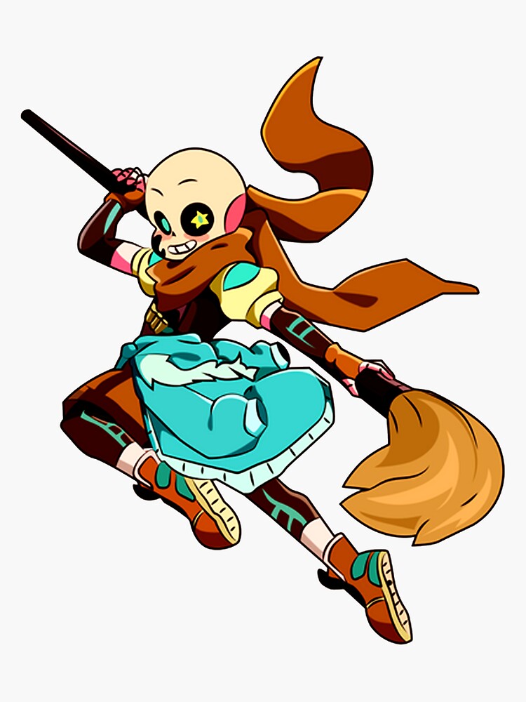 "Undertale Ink Sans Sticker" Sticker for Sale by maardisan12 | Redbubble