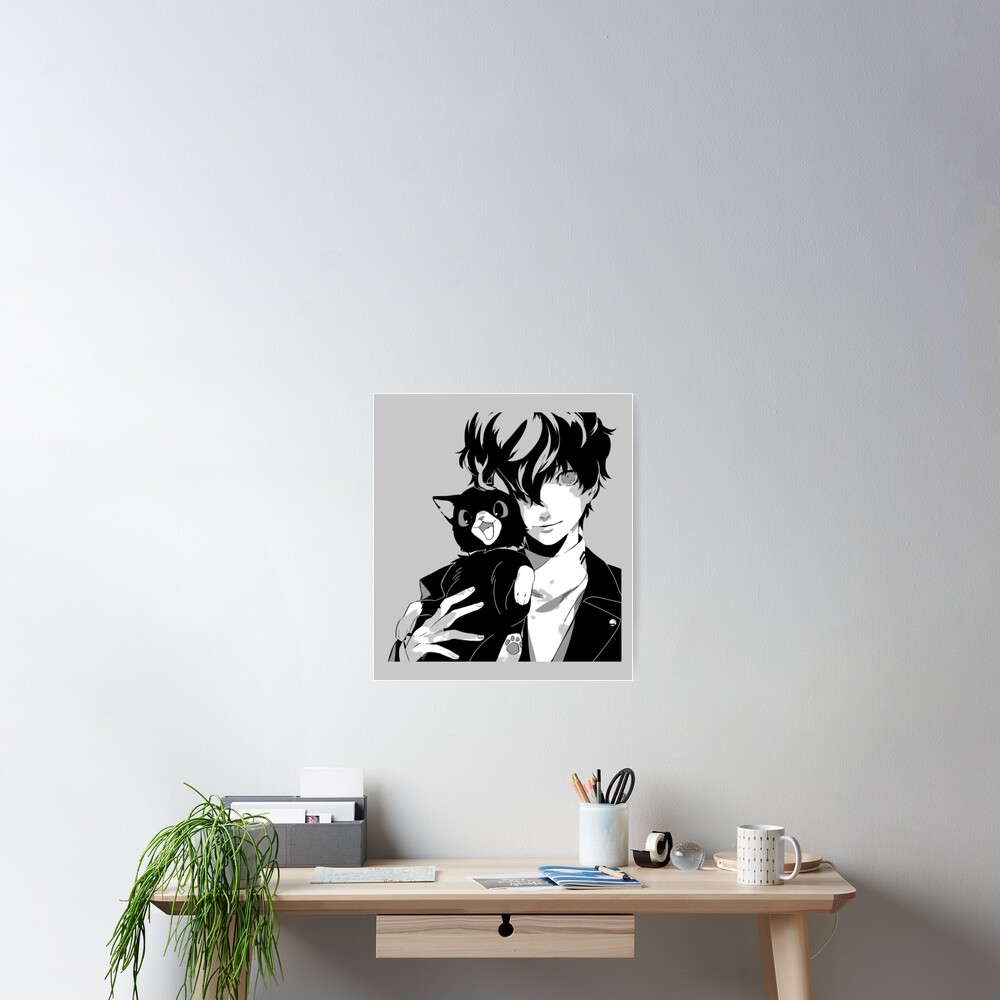 "Persona 5 anime joker p5" Poster for Sale by Yassinerr | Redbubble