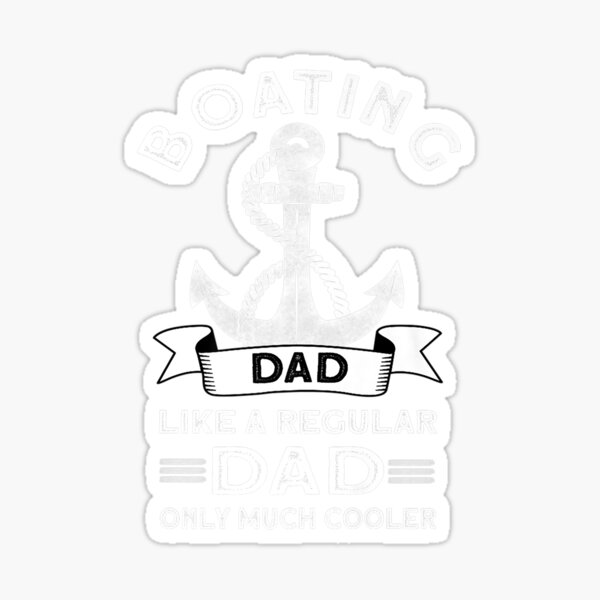"Boat Boating Captain Sailing - Funny Captain Boating" Sticker for Sale ...