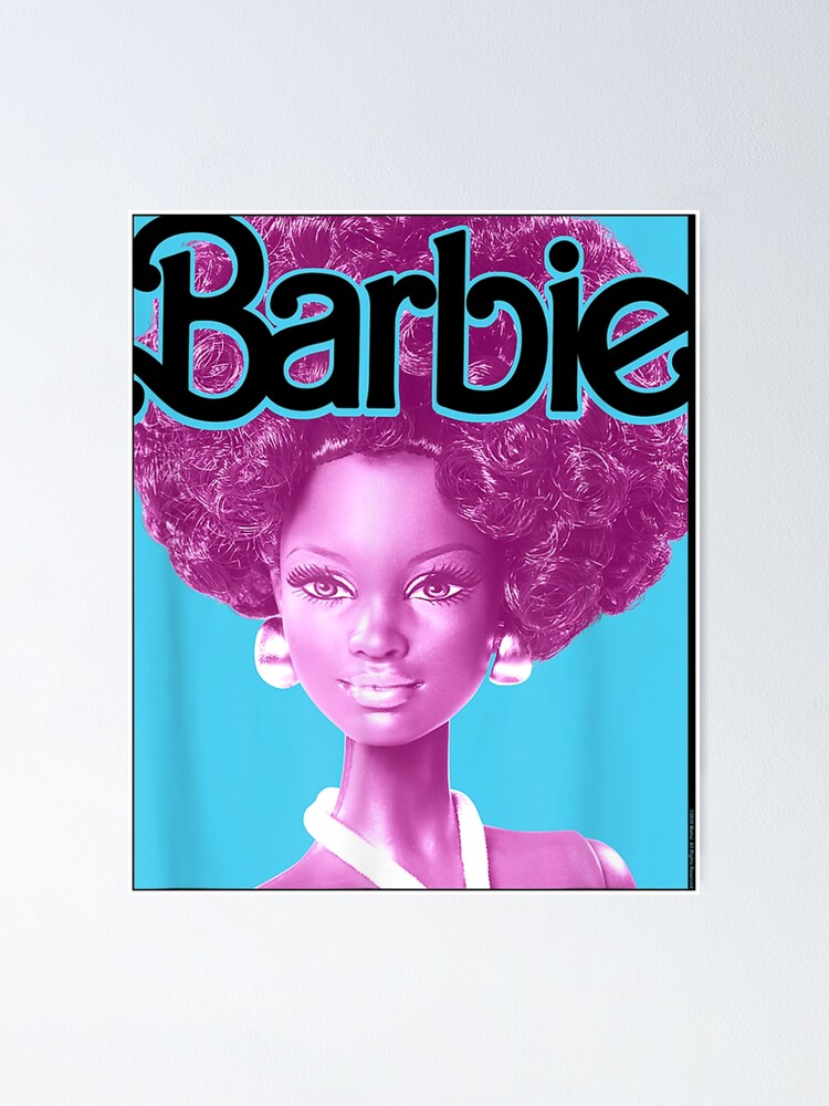 "Barbie Afro Barbie Doll" Poster for Sale by tonegert | Redbubble