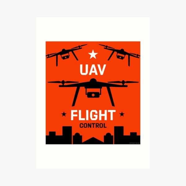 Impression artistique « UAS Drone - Système aérien sans pilote - UAV ...