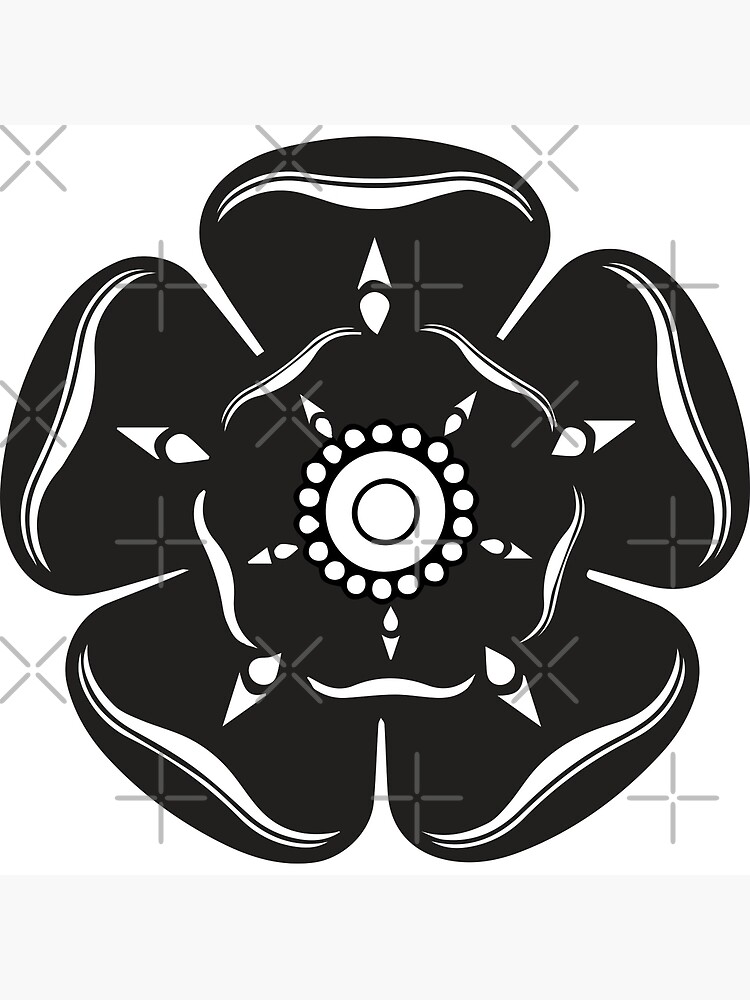 "Jacobite Rebellion Flower" Framed Art Print by penguin898 | Redbubble