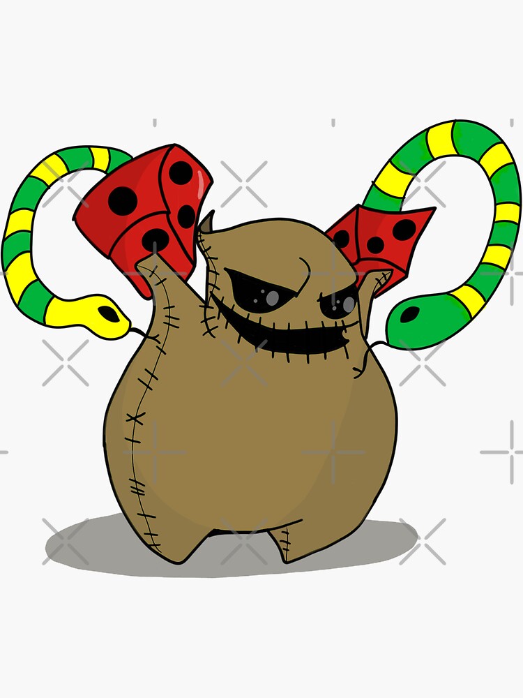 "Mr. Oogie Boogie" Sticker for Sale by KimiKinBear | Redbubble