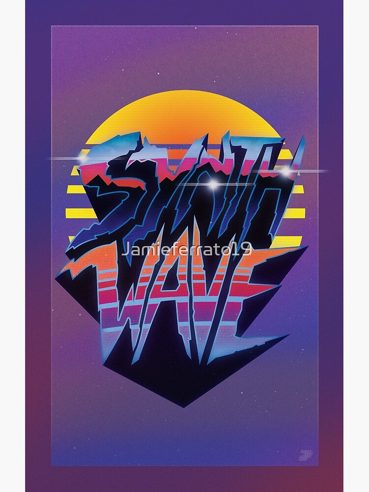 ""Synthwave" Outrun Style Poster" Art Print for Sale by Jamieferrato19 ...