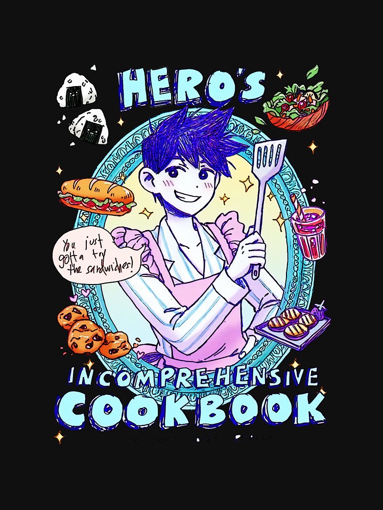 "Omori Hero's Incomprehensive Cookbook Essential Tshirt" T-shirt for ...