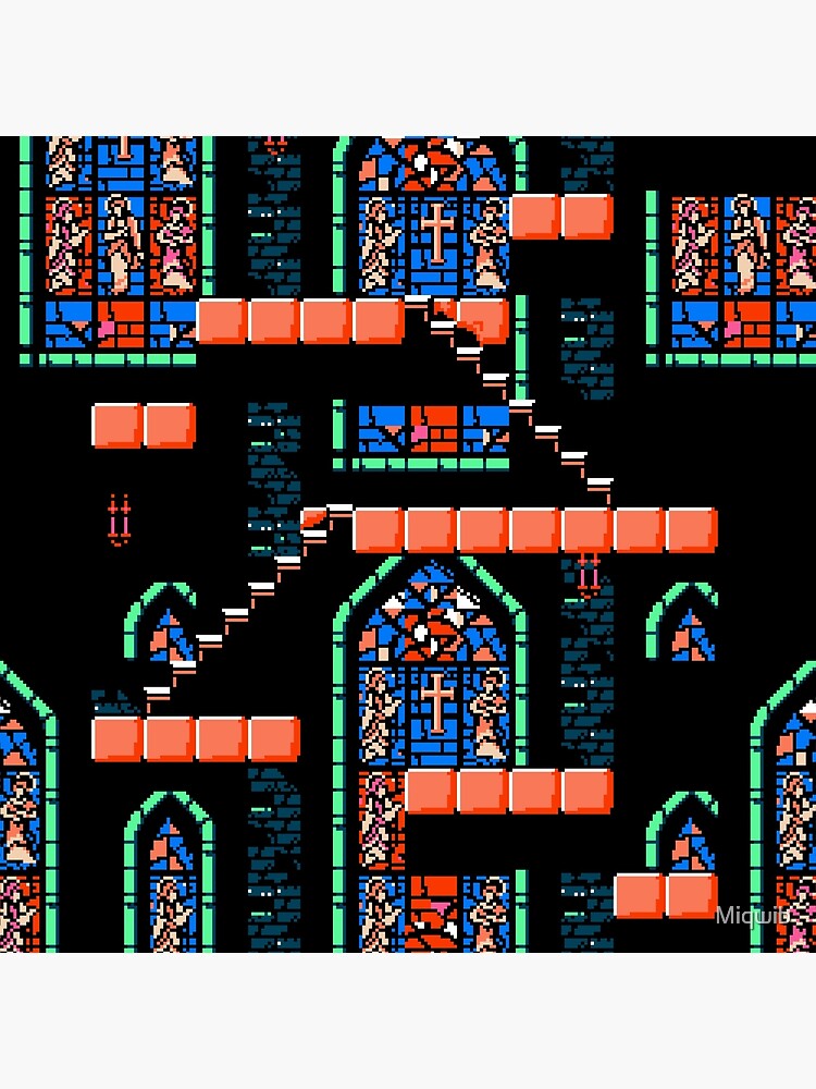 "Castlevania III - Window Panes" Tote Bag for Sale by Miqwib | Redbubble