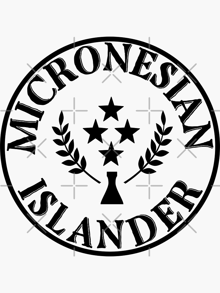 "Kosrae Island Micronesian Islander" Sticker for Sale by Kwibo691 ...
