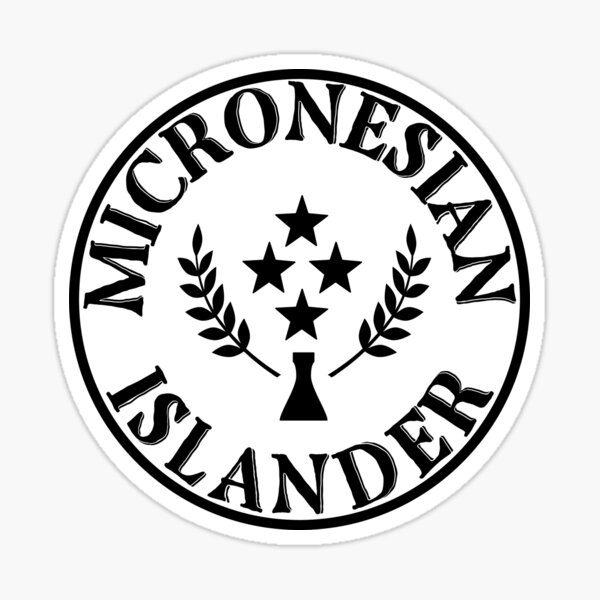 "Kosrae Island Micronesian Islander" Sticker for Sale by Kwibo691 ...