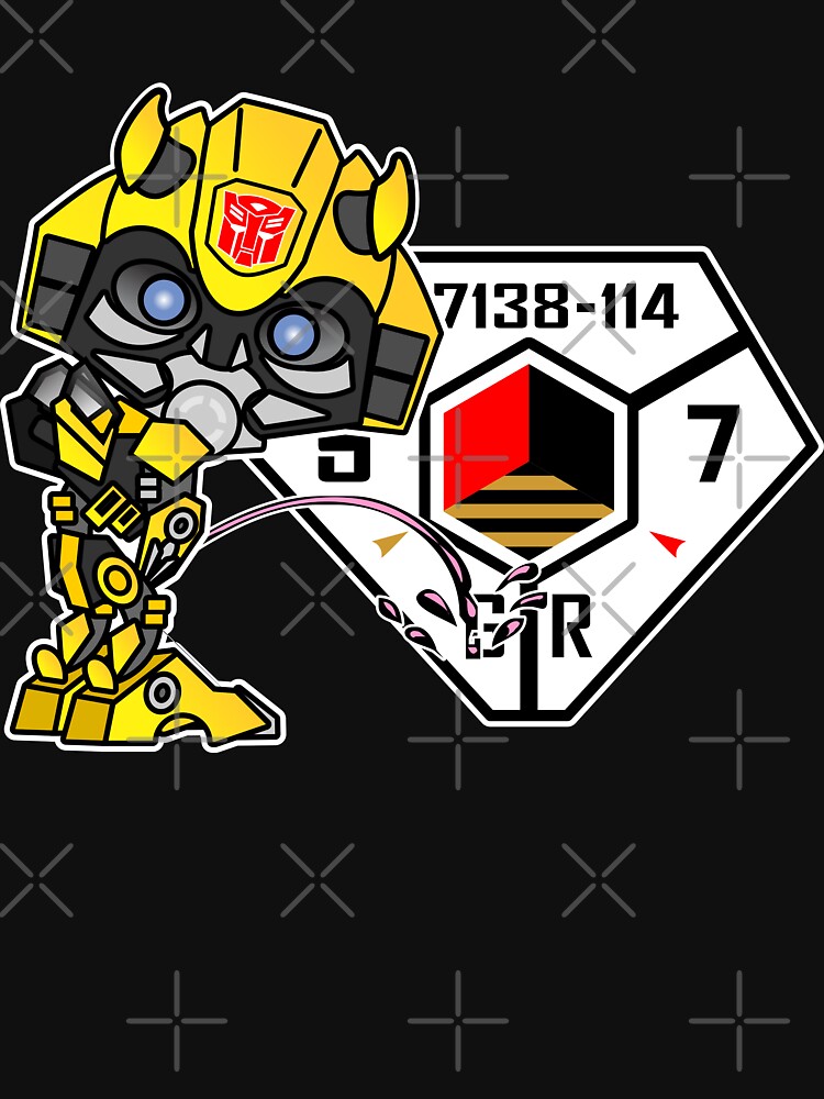 "Bumblebee Peeing - Sector 7 v2" T-shirt by btnkdrms | Redbubble