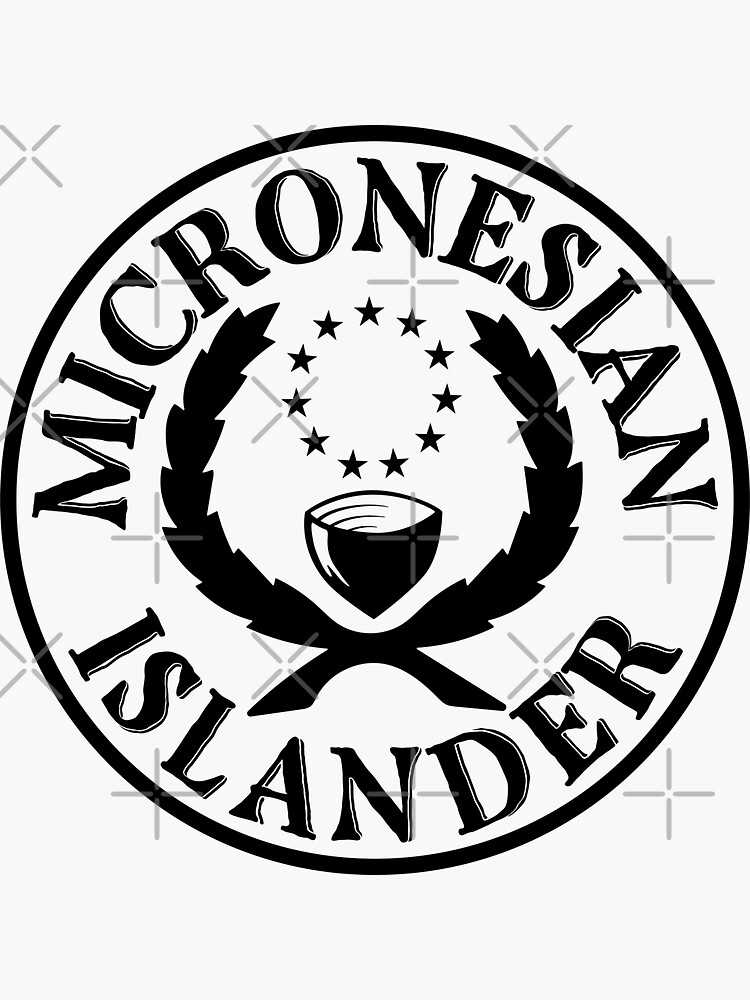 "Pohnpei Island Micronesian Islander" Sticker for Sale by Kwibo691 ...